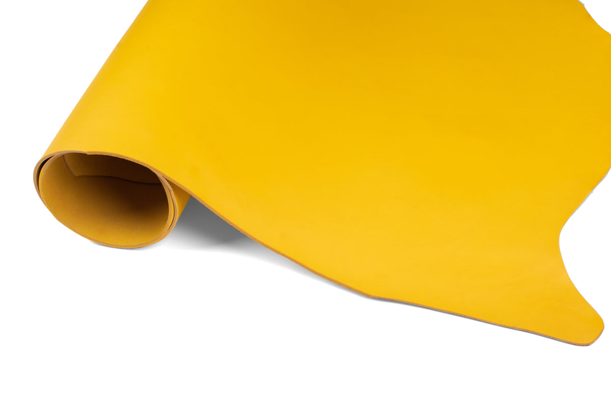 ChahinLeather Yellow Thistle Strap Leather | American Leather Direct